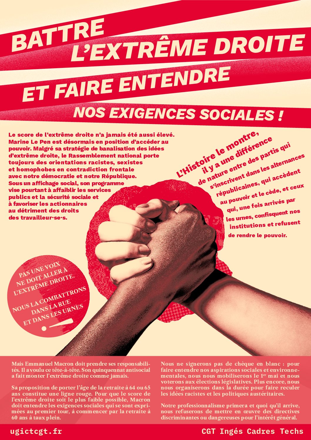 Tract Ugict CGT pour le 1er mai 2022 | Tractothèque